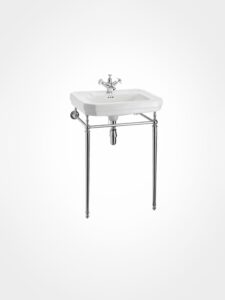 Burlington Victorian 610mm basin & stand - Victorian Bathrooms