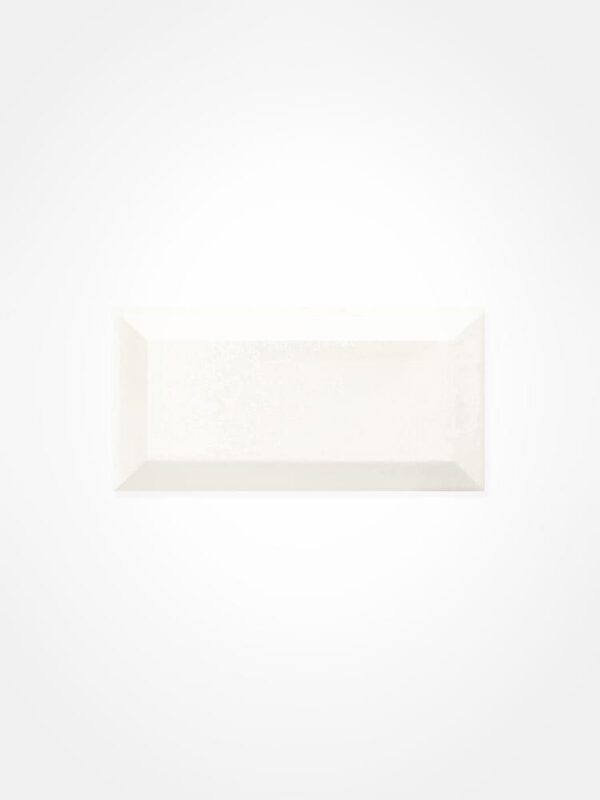 Bevelled metro tiles, white - Victorian Bathrooms