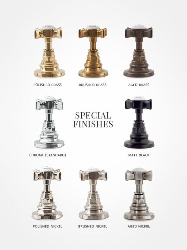 Britannia basin pillar taps - VICTORIAN BATHROOMS